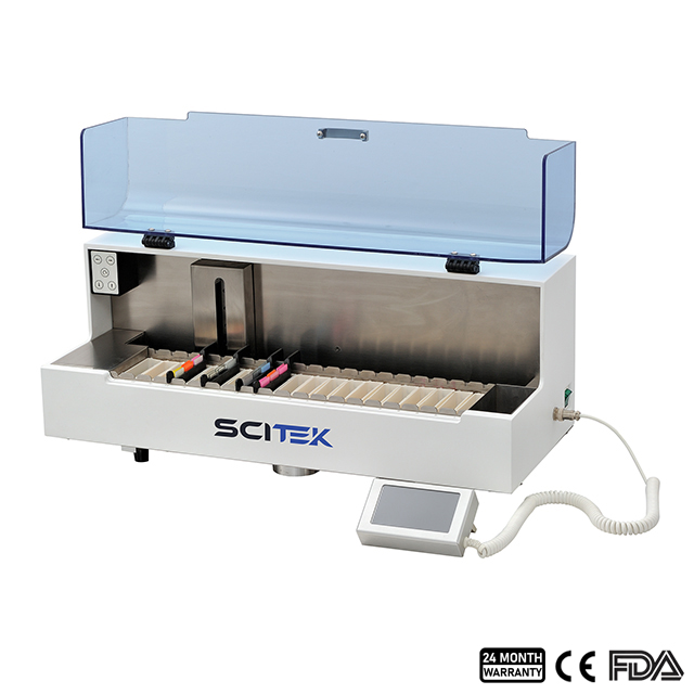 Medical Fully Automated Tissue Slide Stainer - Scitek