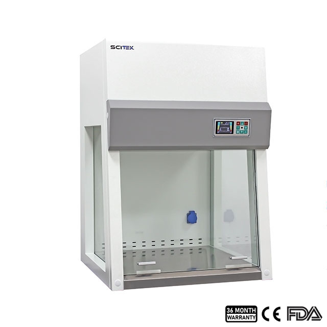 Benchtop Vertical Laminar Flow Cabinet - Scitek