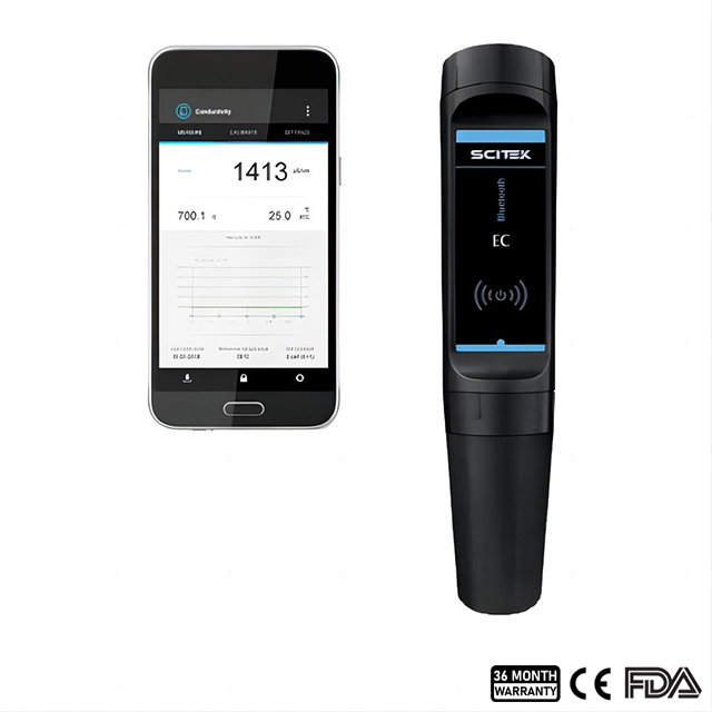Bluetooth Conductivity Meter - Water Conductivity Meter