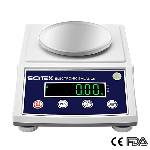 Electronic Analytical Balance, 0.001g, External Calibration, BA-E-HTP ...